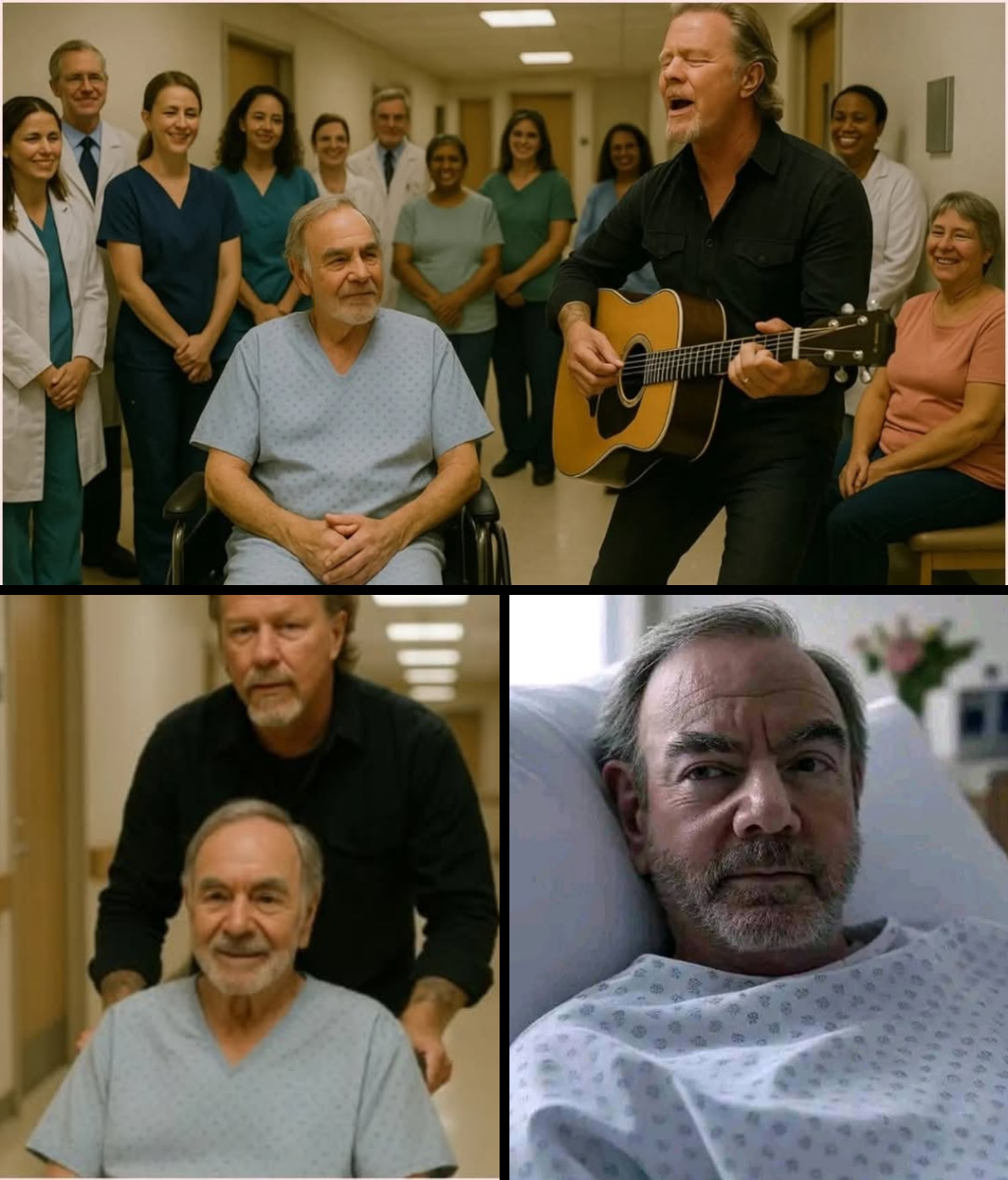 Shockwaves hit the music world when Neil Diamond was hospitalized with ...